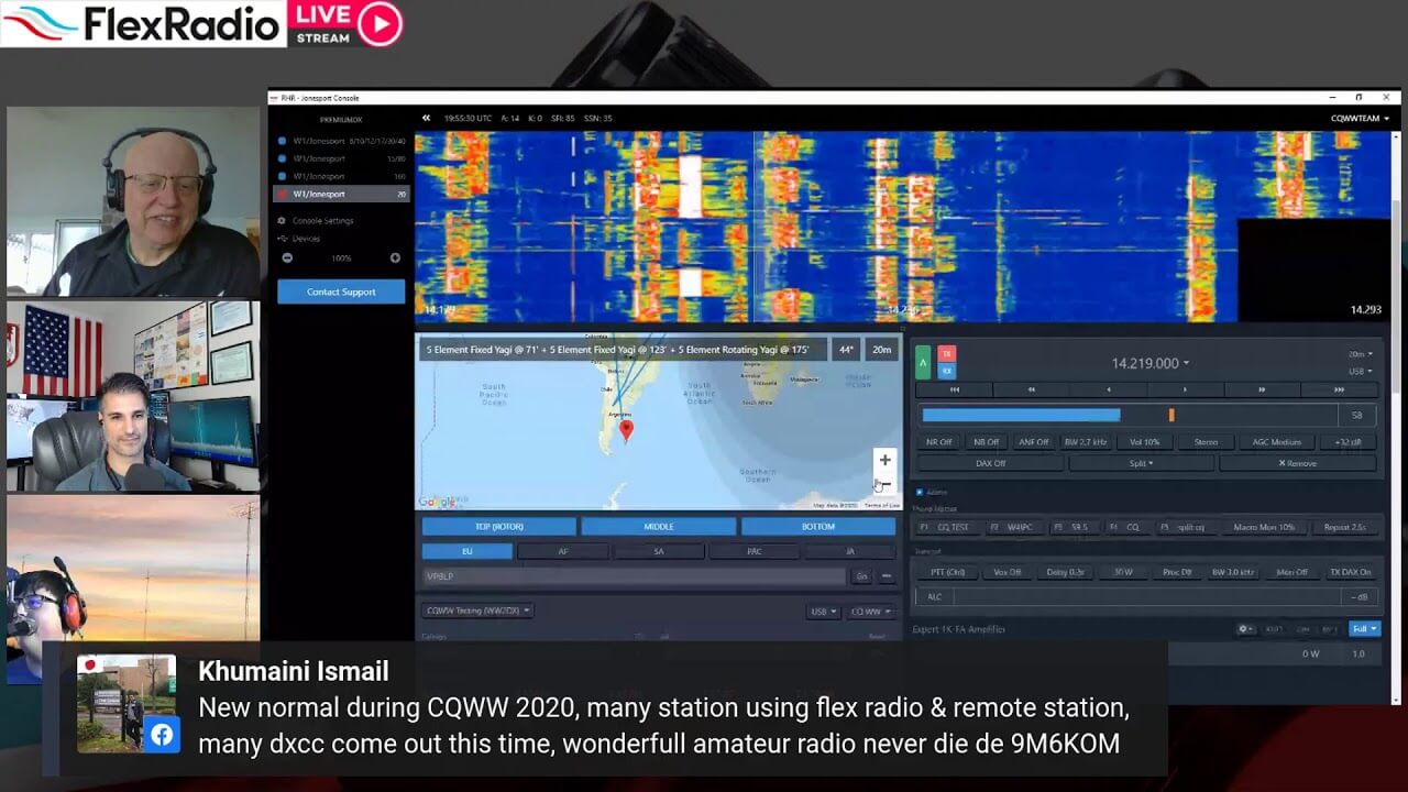 FlexRadio and Connor Black W4IPC – FlexRadio